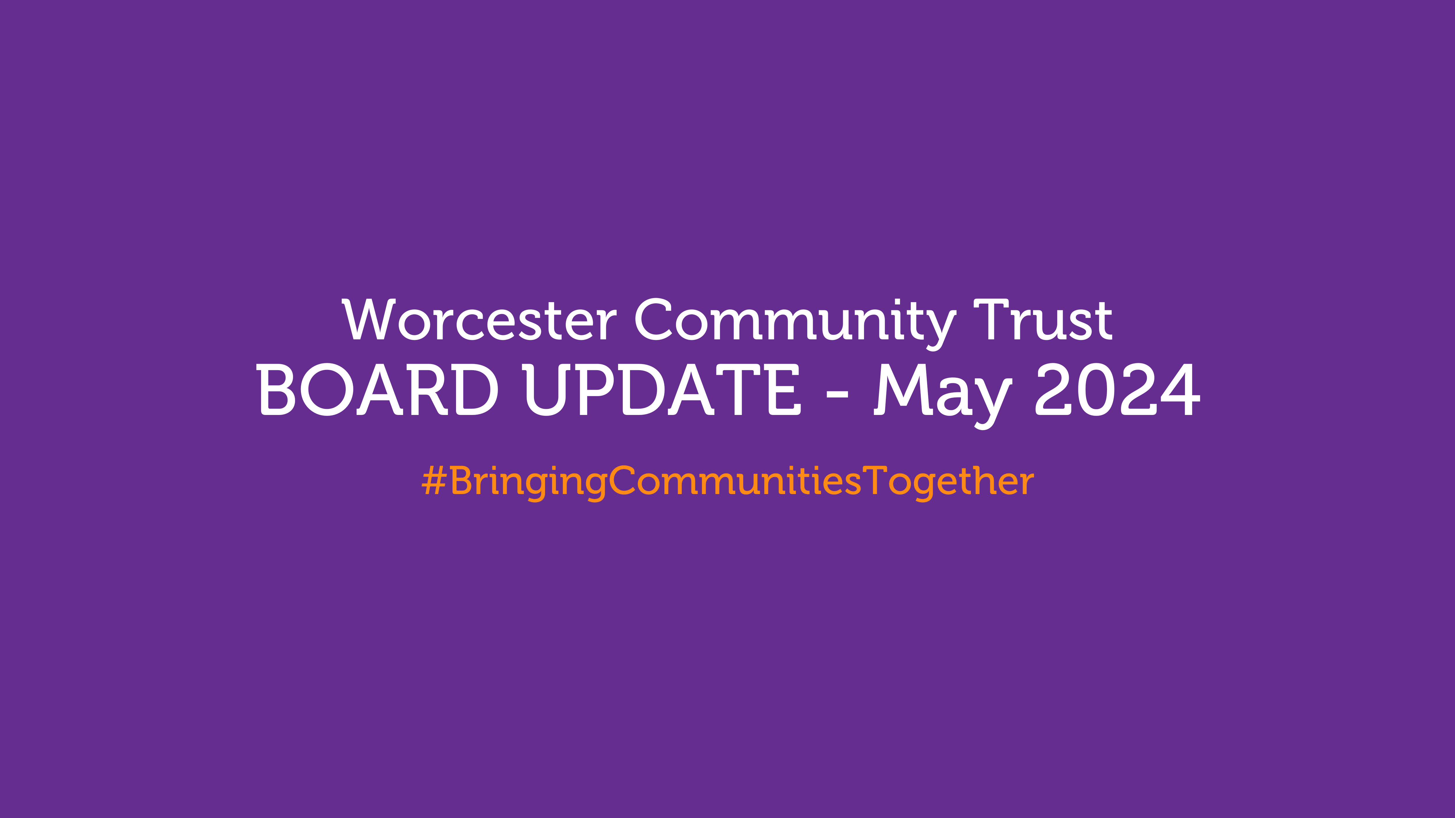 Home - Worcester Community Trust